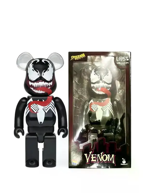 BE@RBRICK Spider-man Last Venom Collectible Figure - Black