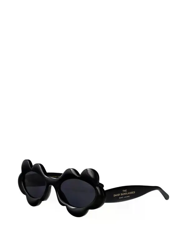Marc Jacobs Flower-frame Sunglasses - Black