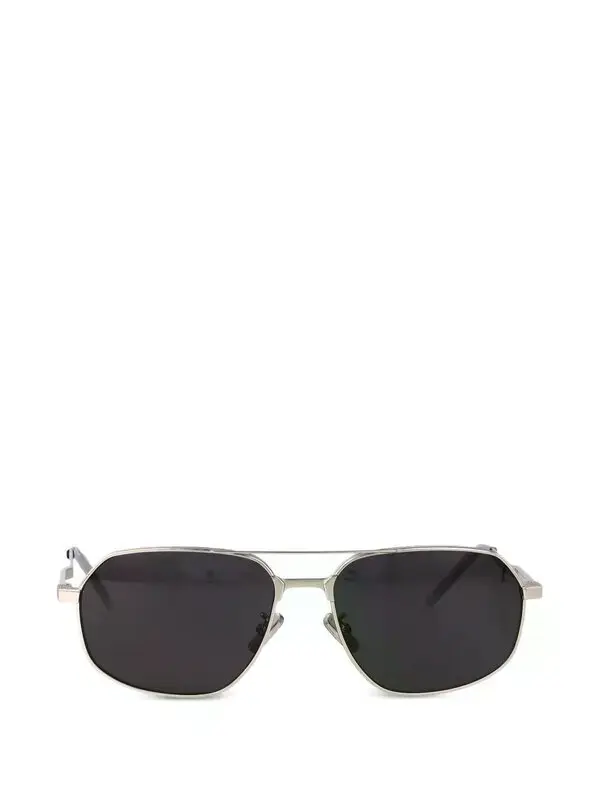 Givenchy Gv One Pilot-frame Sunglasses - Silver