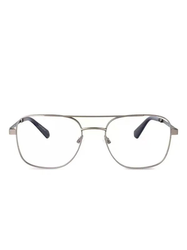 Calvin Klein Rectangle-frames Glasses - Grey