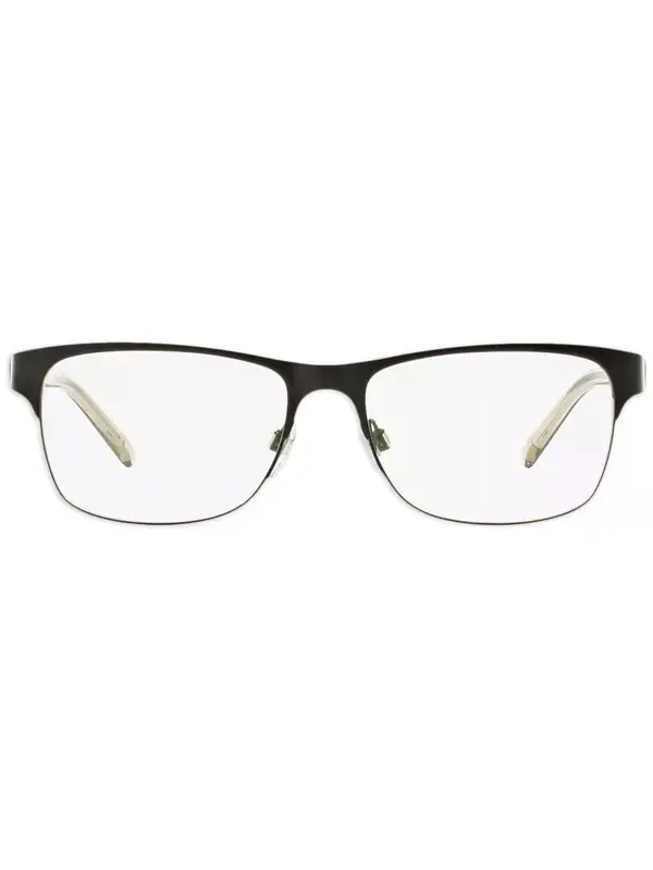 Burberry Rectangle Frame Glasses - Black