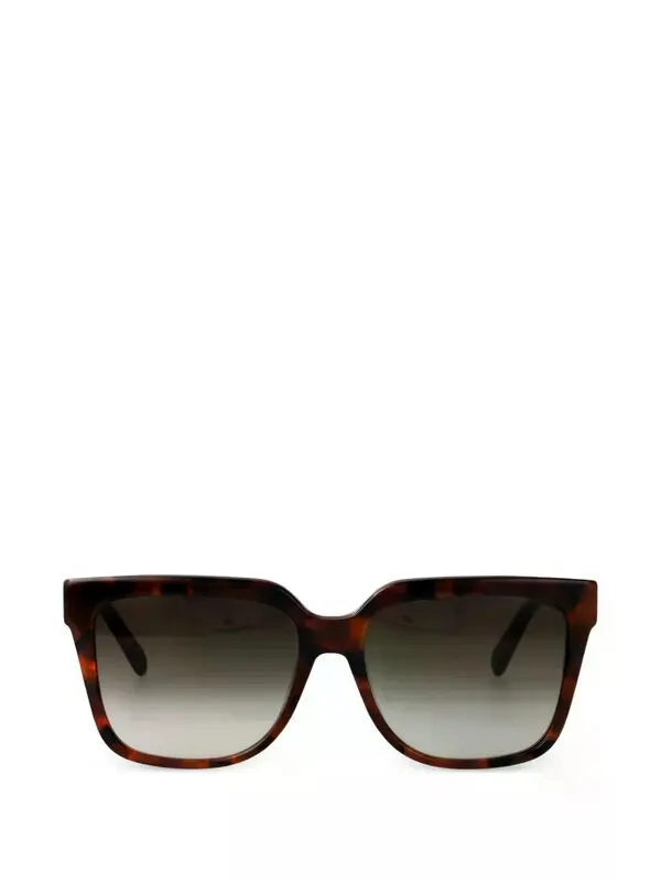 FERRAGAMO Gancini Square-frame Sunglasses