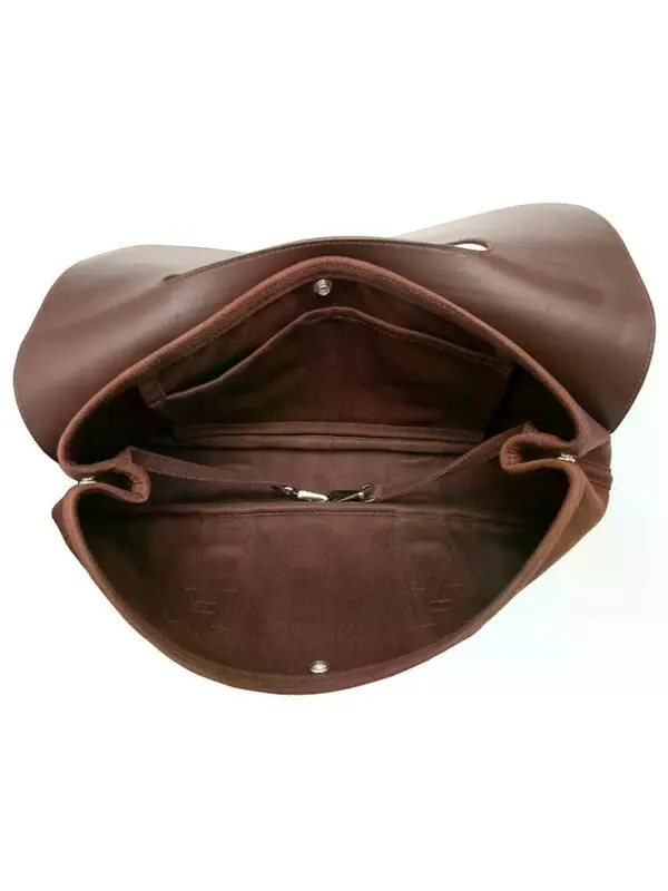 Hermès Toile And Swift Valparaiso Long Mm Handbag - Brown