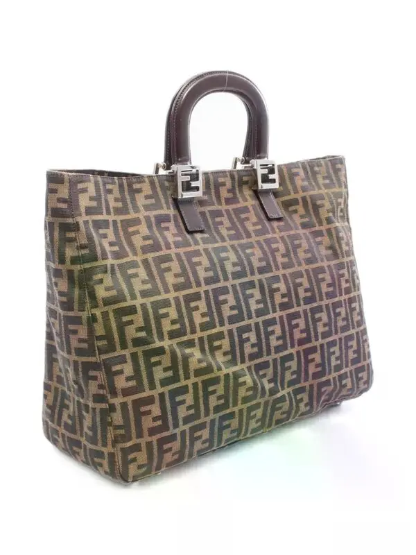 Fendi 2010s Zucca Tote Bag
