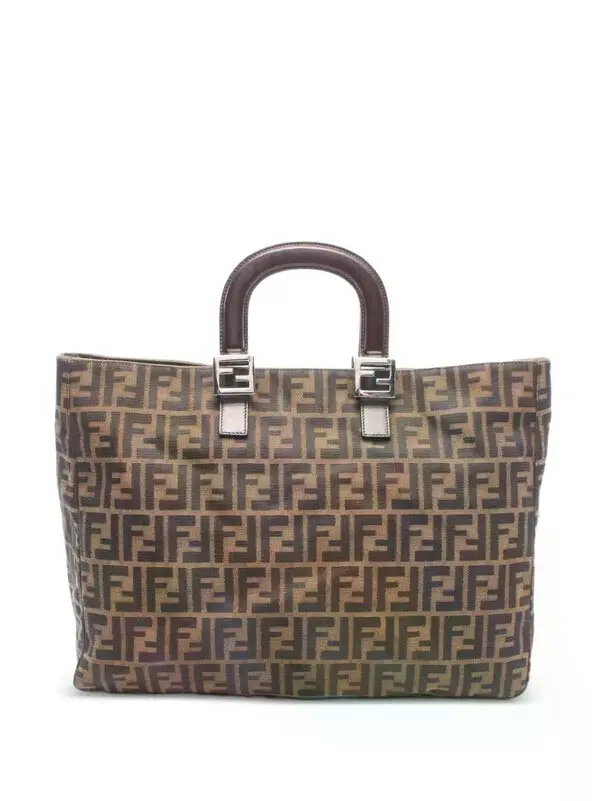 Fendi Zucca Monogram Tote Bag