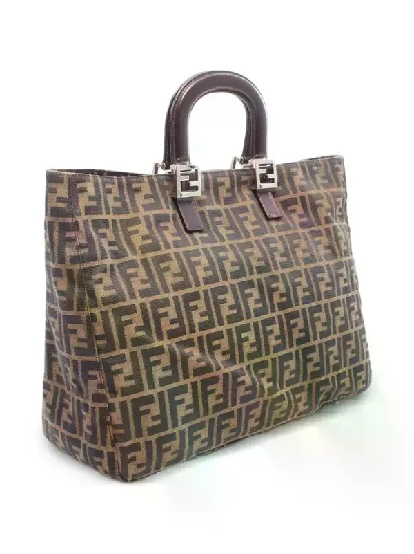 Fendi Zucca Monogram Tote Bag