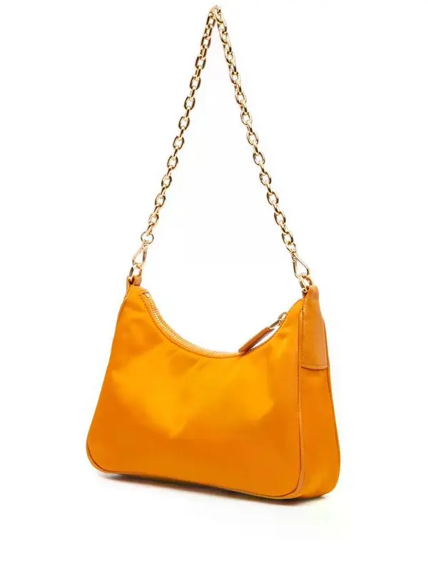 Prada Re-nylon Re-edition 2005 Satchel With Saffiano Leather Trim