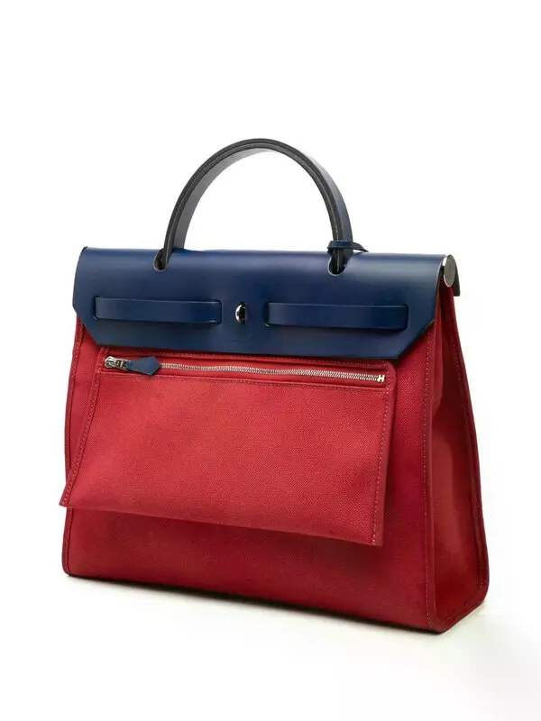 Hermès Toile Herbag Zip 31 Satchel