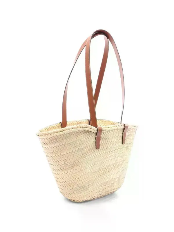 Celine Classic Panier Woven Shoulder Bag