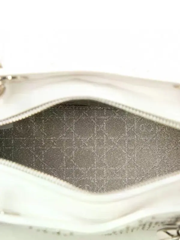 Dior 2003 Medium Calfskin Studded Lady Satchel
