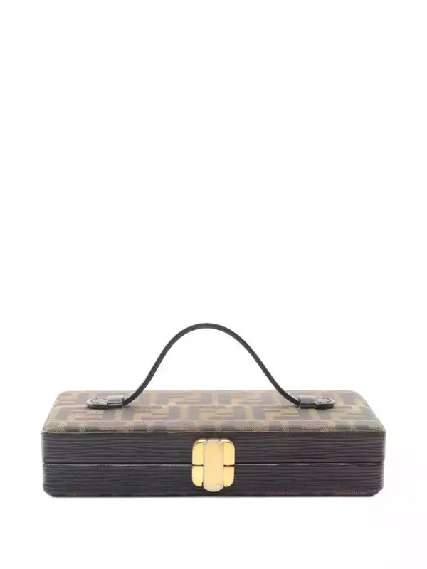 Fendi 2000s Zucca Mini Bag - Brown