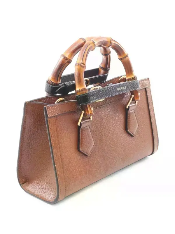 Gucci 2010s Small Diana Bamboo Tote Bag