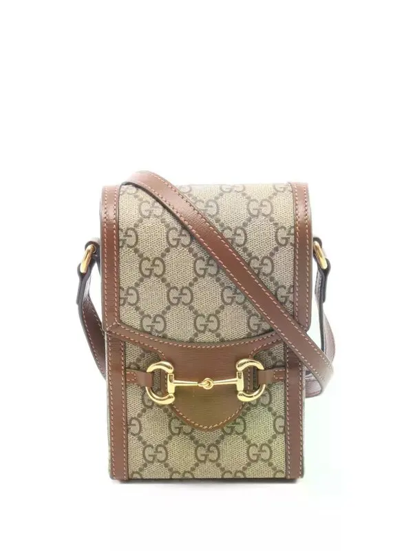 Gucci 2010s Mini Horsebit 1955 Shoulder Bag - Neutrals