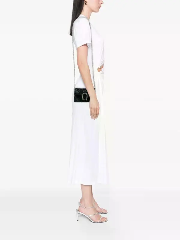Gucci 2016-2026 Mini Gg Velvet Dionysus Crossbody Bag - Blue