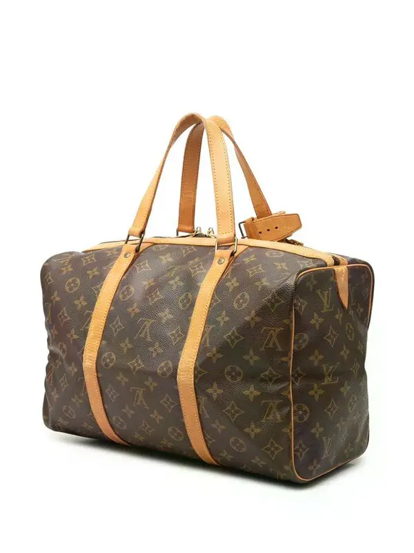 LOUIS VUITTON Monogram Sac Souple 35 Travel Bag