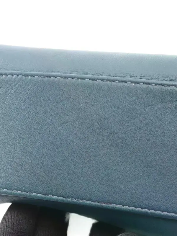 Fendi 2000s Mini Peekaboo Shoulder Bag - Blue