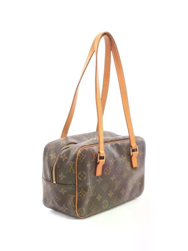 LOUIS VUITTON 2002 Mm Cite Monogram Canvas Tote Bag - Brown