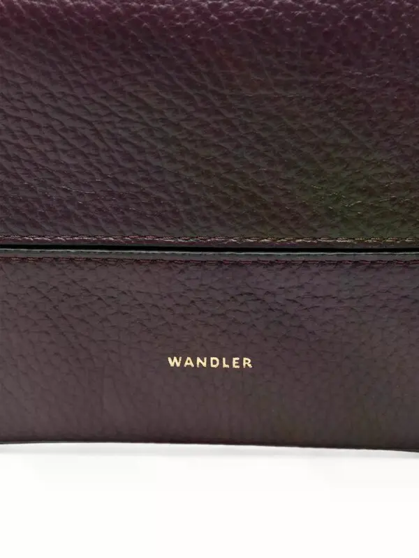 WANDLER Penelope Slouch Shoulder Bag - Purple