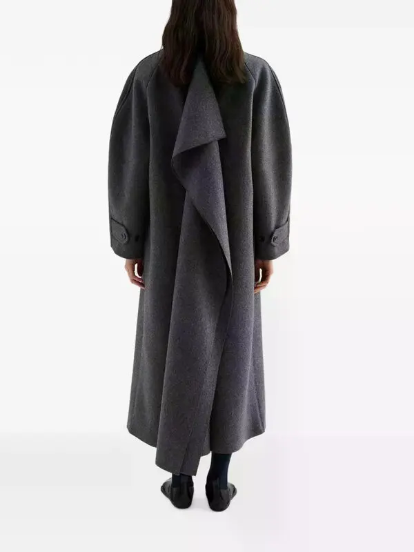 JIL SANDER Double Compact Wool Coat