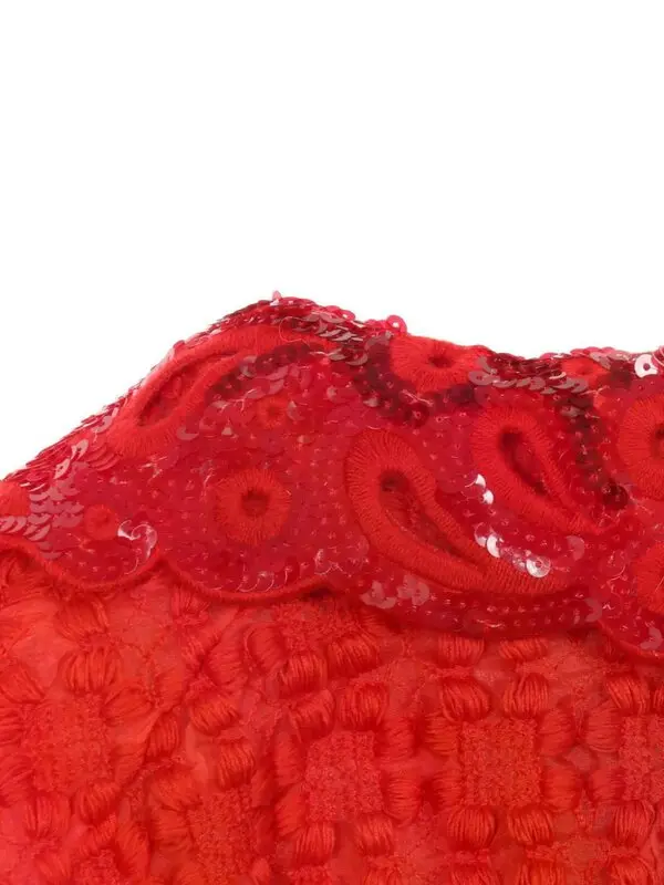 Fendi 2010s Embroidered Double-breasted Jacket