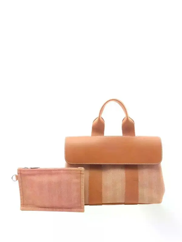 Hermès 2007 Valparaiso Long Pm Handbag - Brown