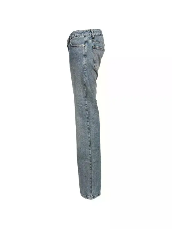 Natasha Zinko Treated Flared Jeans