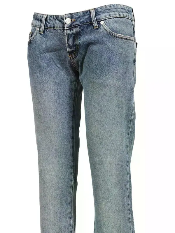 Natasha Zinko Treated Flared Jeans