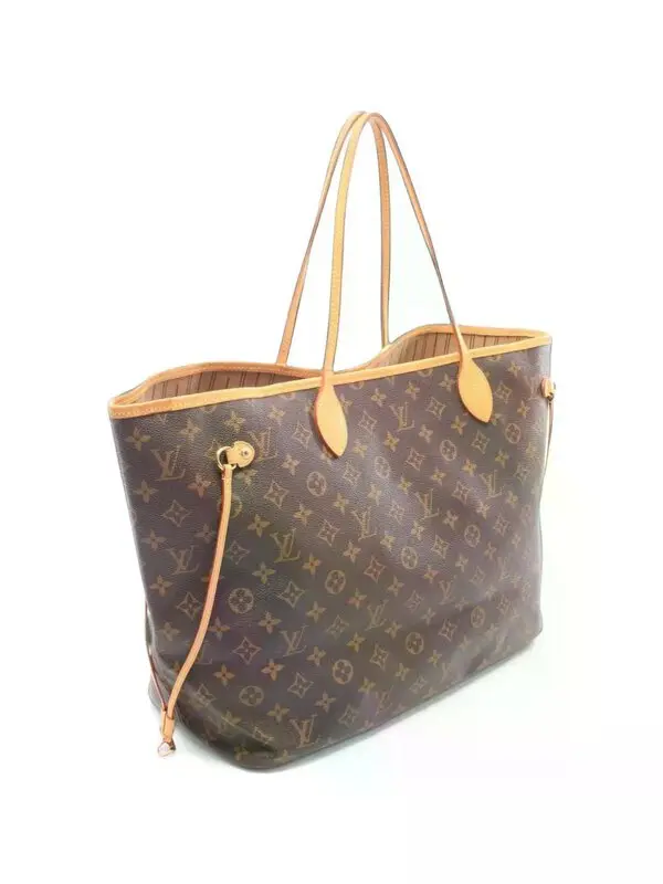 LOUIS VUITTON 2007 Gm Neverfull Monogram Tote Bag - Brown