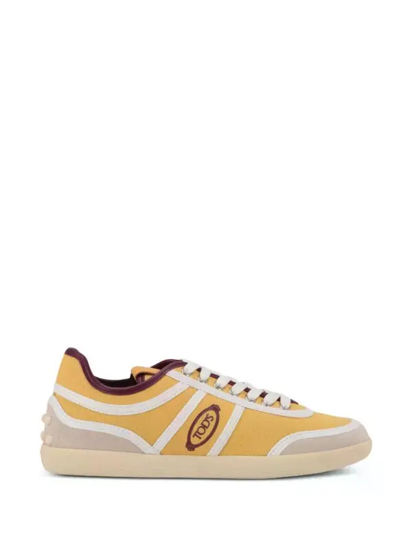 TOD'S Panelled Logo Patch Sneakers