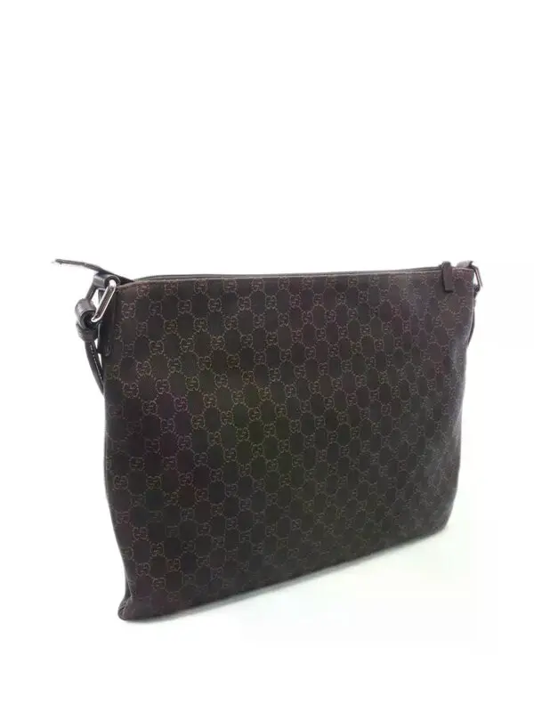 Gucci 2000s Gg-pattern Messenger Bag