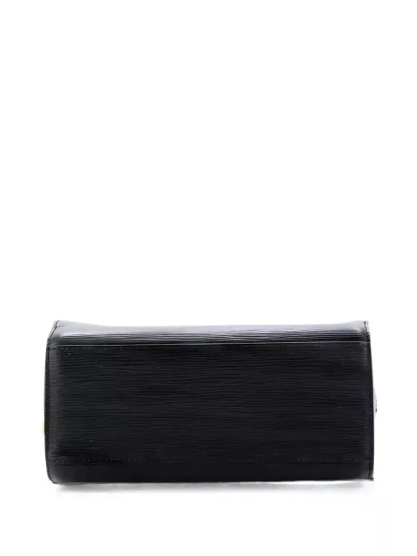 LOUIS VUITTON Pont Neuf Handbag Epi Leather Satchel - Black