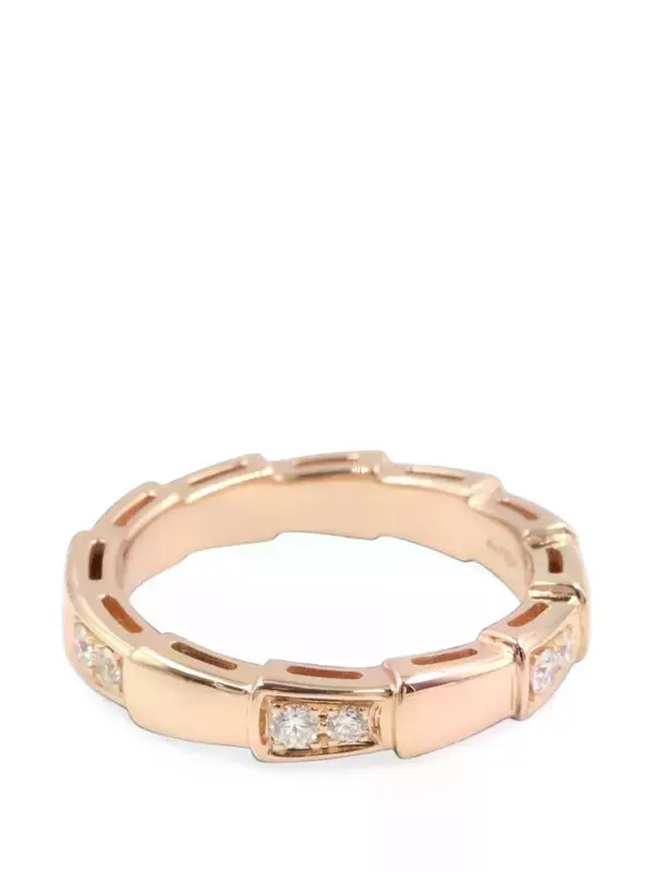 BVLGARI 2010s Serpenti Viper Diamond Ring