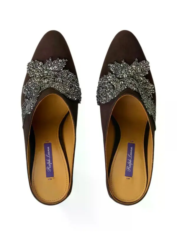 Ralph Lauren Ashtyn Heeled Mules