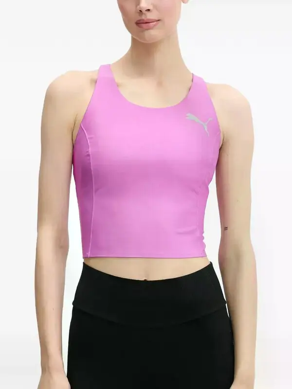 PUMA Raceday Ultraform Logo-print Tank Top - Pink