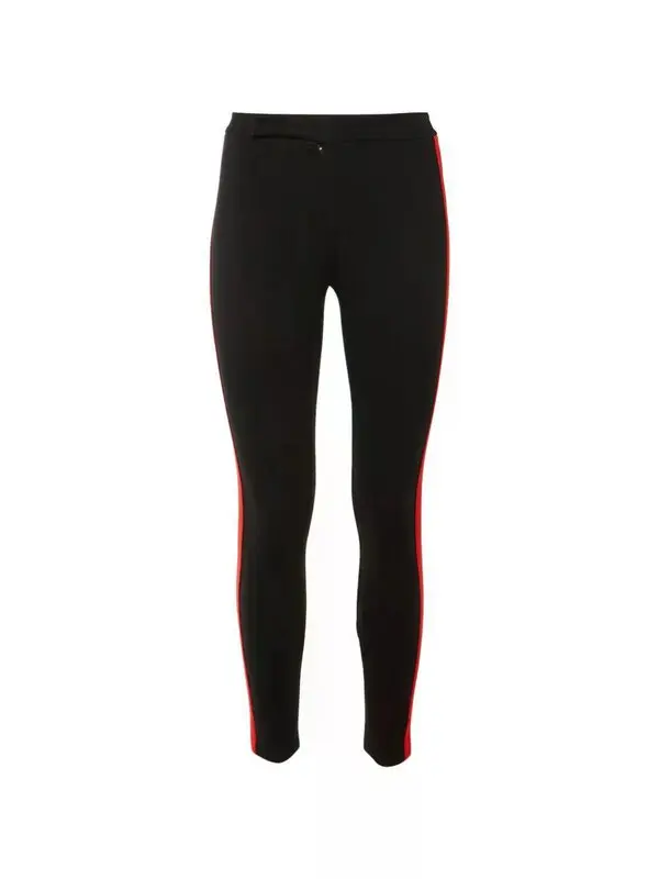 Polo Ralph Lauren Contrast-stripe Knit Trousers - Black