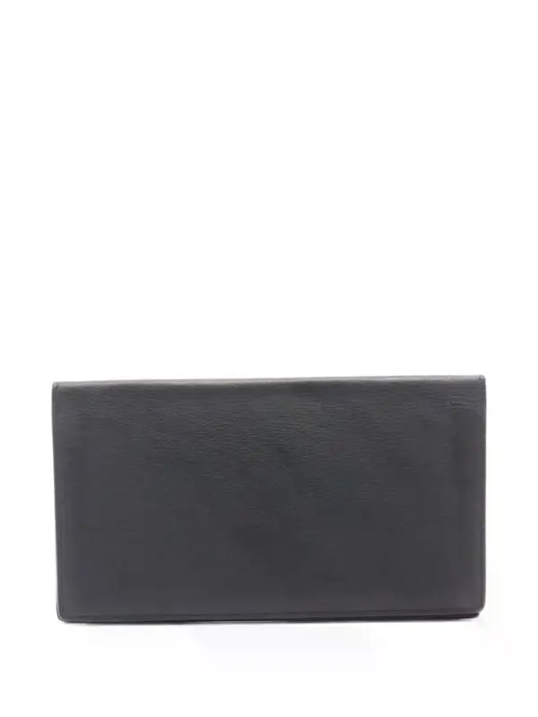 Hermès 2017 Citizen Twill Evercolor Wallet - Blue