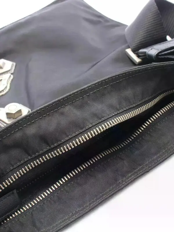 Prada Skull Stud Shoulder Bag