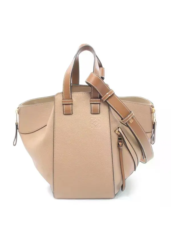 Loewe 2010s Small Hammock Two-way Handbag - Neutrals
