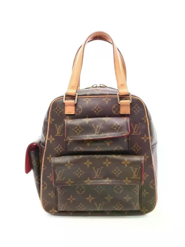 LOUIS VUITTON 2003 Monogram Exantricite Tote Bag - Brown