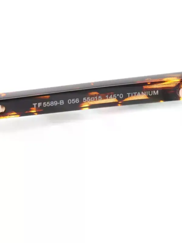 TOM FORD 2020s Tortoiseshell-effect Square-frame Glasses
