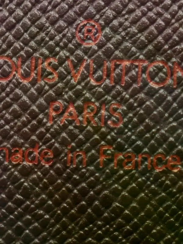 LOUIS VUITTON 2002 Damier Ebene Trifold Wallet