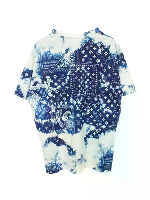 LOUIS VUITTON 2010s Monogram Bandana-print T-shirt