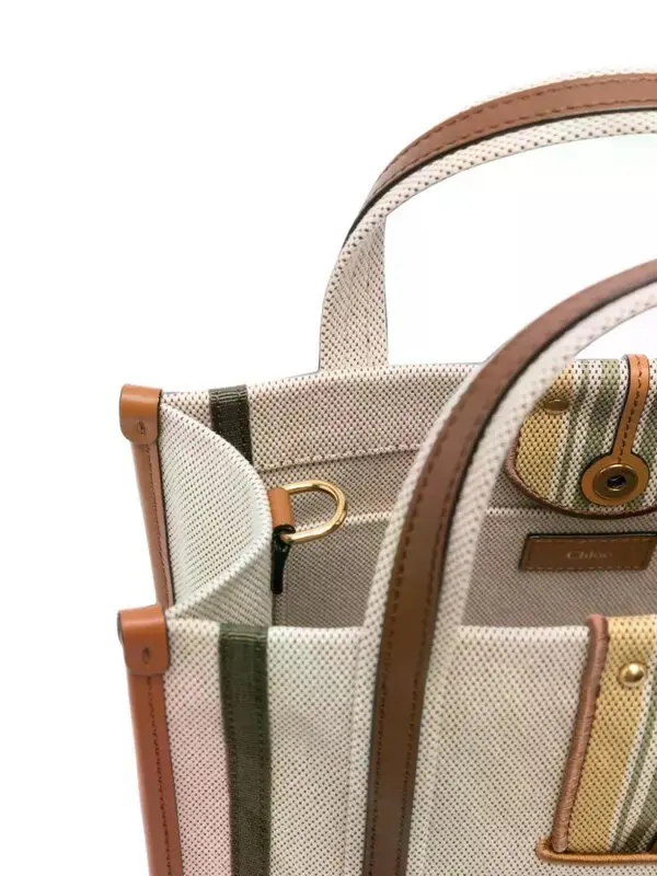 Chloé Small Woody Loop Printed Tote Bag