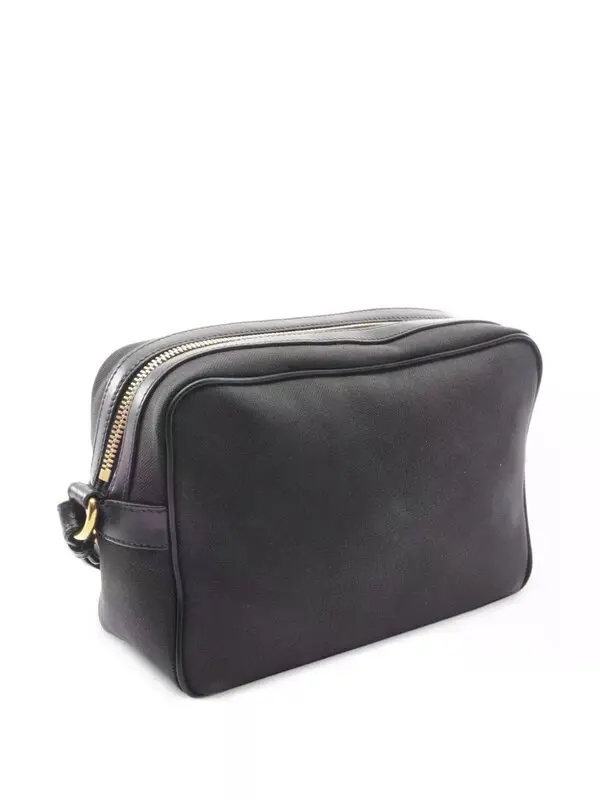 Prada Logo Jacquard Shoulder Bag