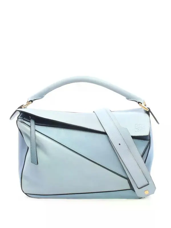 Loewe 2000s Medium Puzzle Tote Bag - Blue