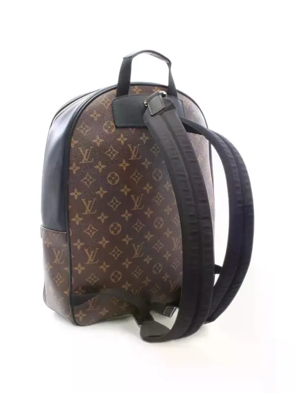 LOUIS VUITTON 2016 Josh Monogram Macassar Backpack - Brown
