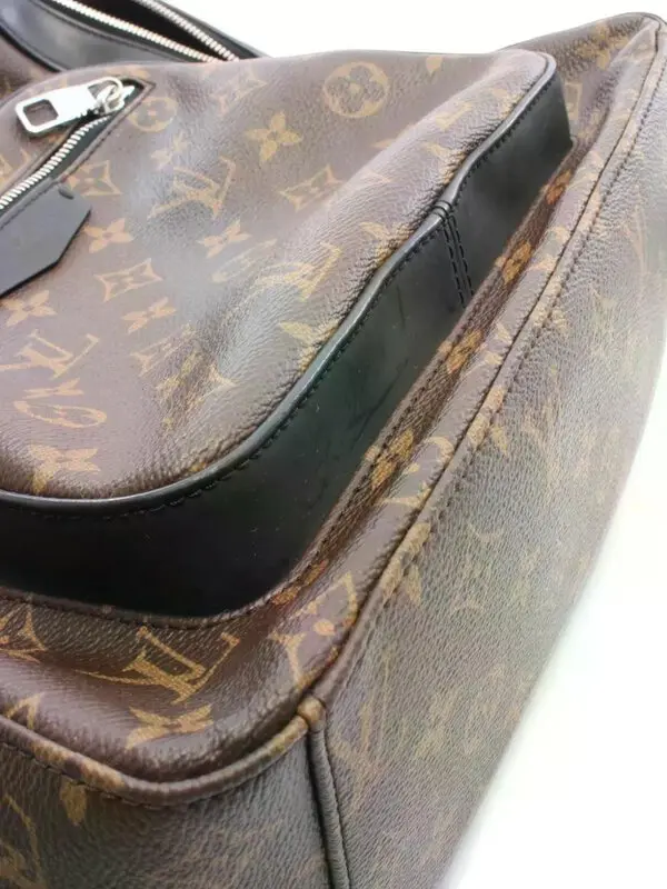 LOUIS VUITTON 2016 Josh Monogram Macassar Backpack - Brown