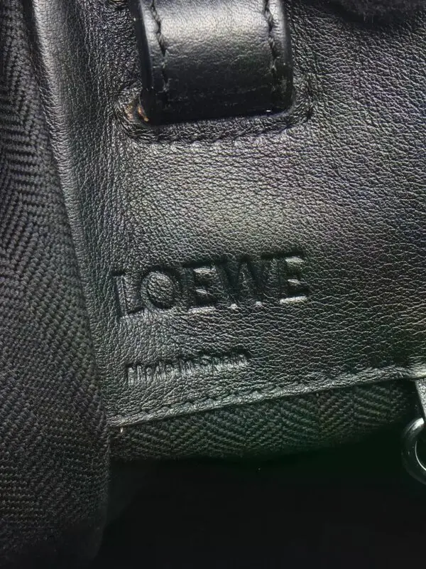 Loewe 2010s Small Hammock Tote Bag - Black