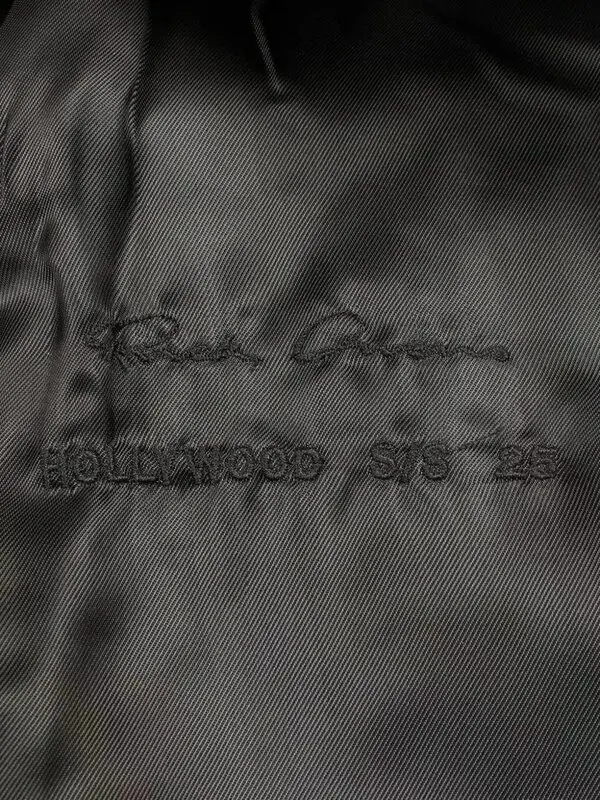 Rick Owens 2010s Bauhaus Flight Leather Jacket