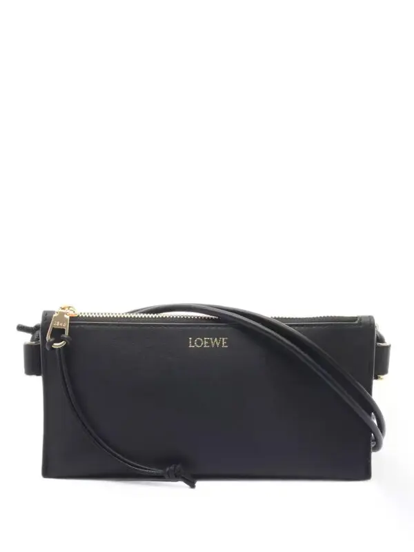 Loewe 2020s Hoya Pouch Cross Body Bag - Black
